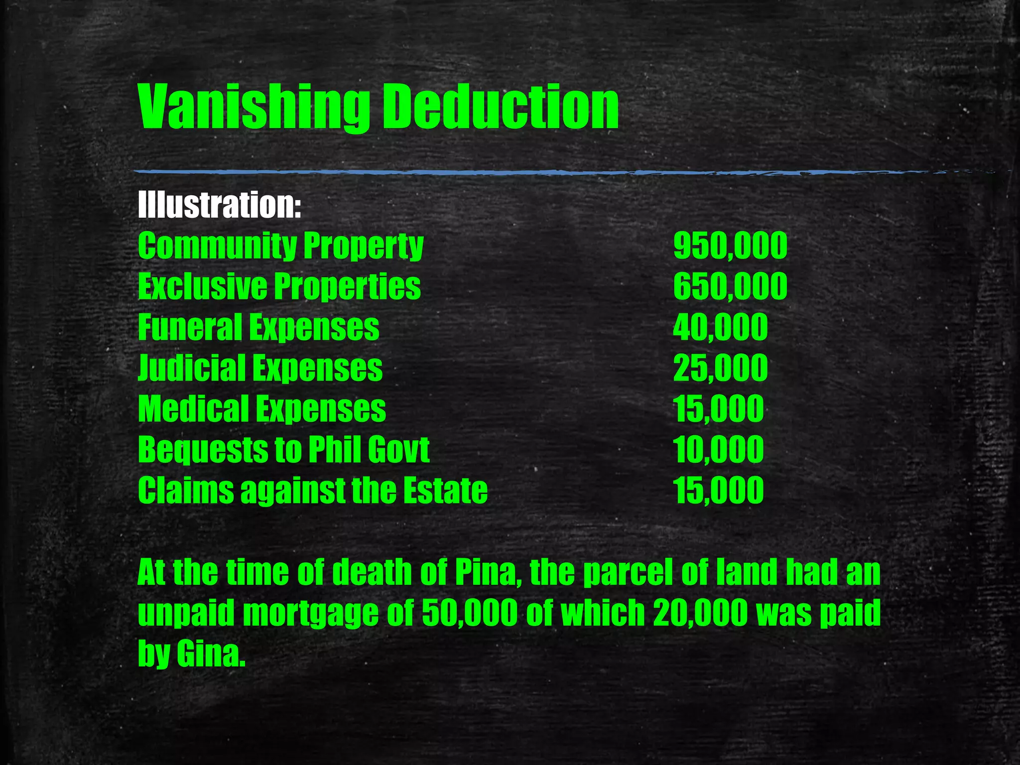 03 chapter 4 deductions from gross estate part 02 | PPT
