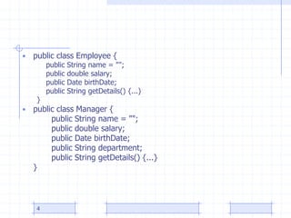 03_chapter_inheritance for java OOP Design | PPT