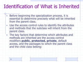 03_chapter_inheritance for java OOP Design | PPT