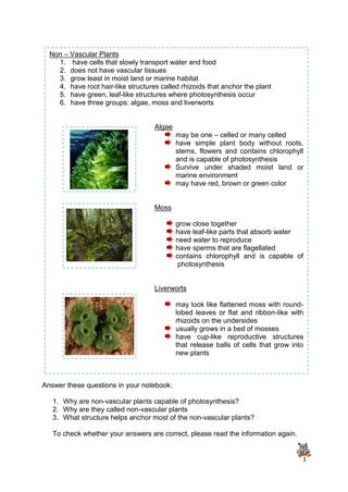 03 characteristics of non vascular | PDF