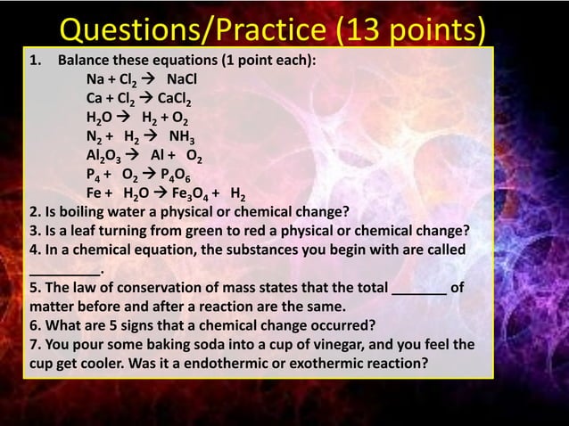 03 Chemical Reactions | PPTX | Chemistry | Science