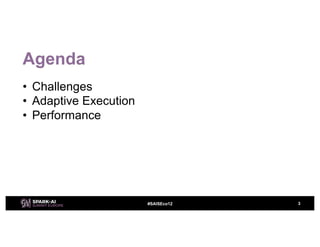 Spark SQL Adaptive Execution Unleashes The Power of Cluster in Large ...