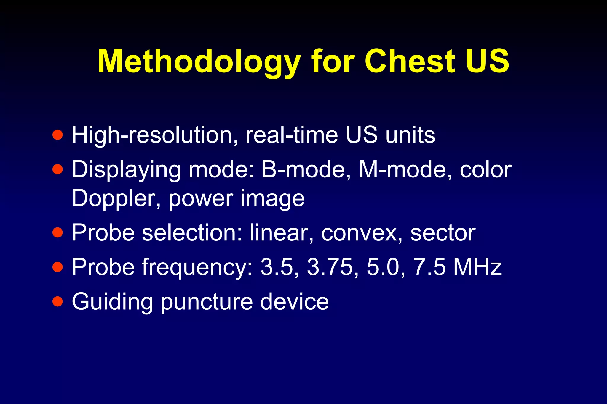 03 chest ultrasound | PPT