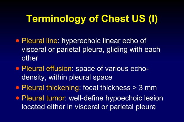 03 chest ultrasound | PPT