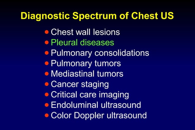 03 chest ultrasound | PPT