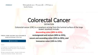 03 colorectal cancer | PPTX