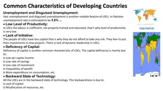 03 common characteristics of developing countries | PPTX