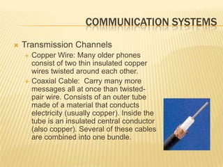 Communication Systems | PPTX