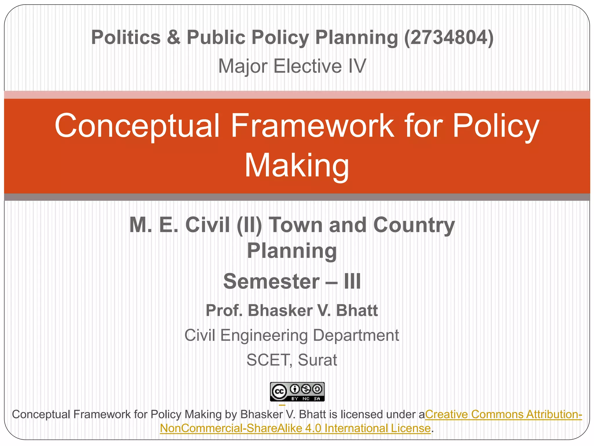 03 conceptual framework for policy making | PPTX