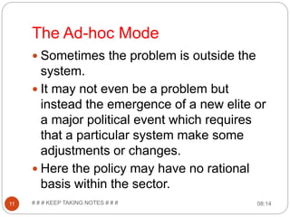 03 conceptual framework for policy making | PPTX