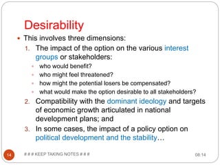 03 conceptual framework for policy making | PPTX