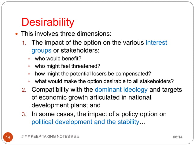 03 conceptual framework for policy making | PPTX | Political Issues ...