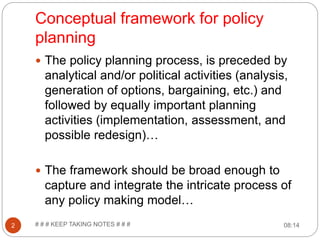03 conceptual framework for policy making | PPTX