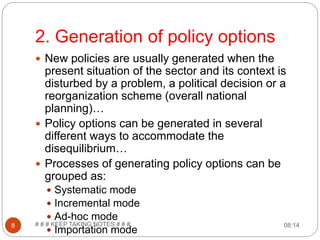 03 conceptual framework for policy making | PPTX
