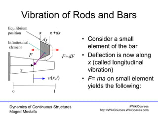 04 Vibration of bars | PPTX