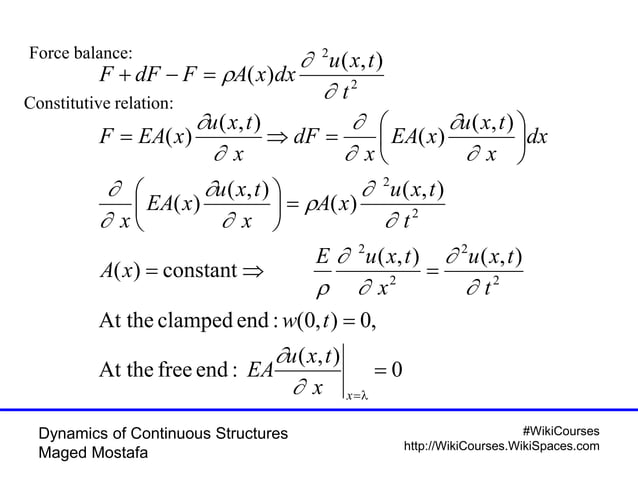 04 Vibration of bars | PPTX