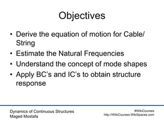 03 Vibration of string | PPTX
