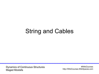 03 Vibration of string | PPTX