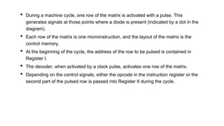 Control unit design | PPTX | Computing | Technology & Computing