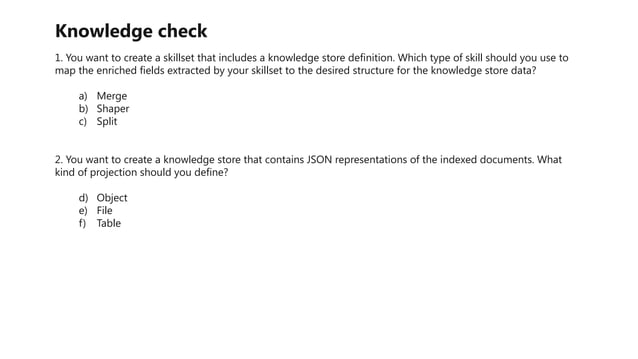 03 Create a knowledge store with Azure AI Search.pptx