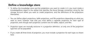 03 Create a knowledge store with Azure AI Search.pptx