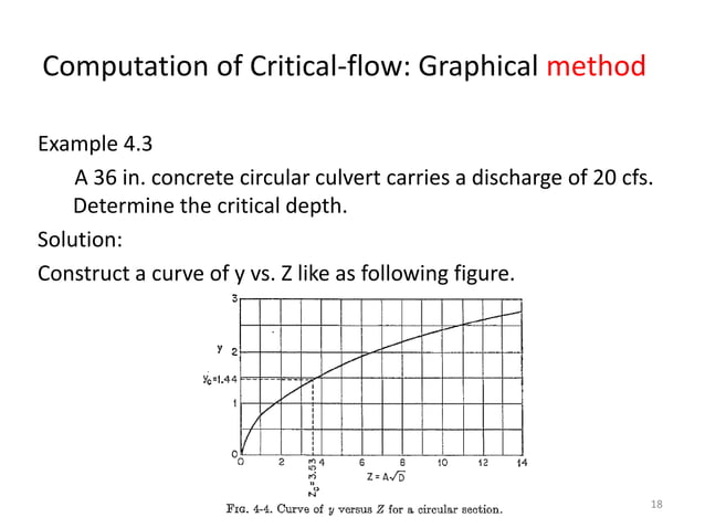 Critical flow through an Open channel | PPTX