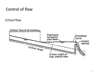 Critical flow through an Open channel | PPTX