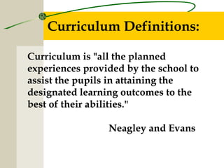 03 curriculum process | PPT