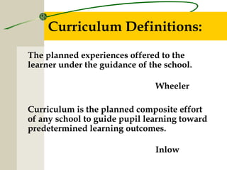 03 curriculum process | PPT