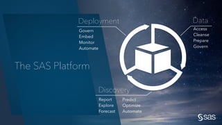 CWIN17 Rome / The sas platform for the new generation of ai and ml | PPT