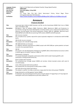 Ravindra-e | DOCX | Aviation Industry | Industries