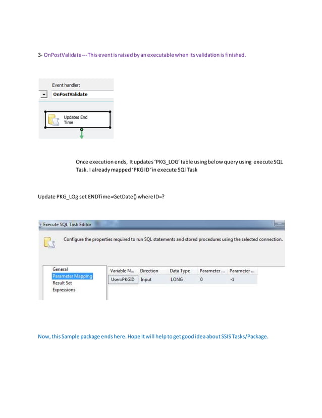 A Complex SSIS Package | DOCX | Databases | Computer Software and Applications