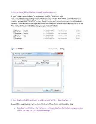 A Complex SSIS Package | DOCX