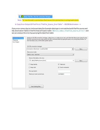 A Complex SSIS Package | DOCX