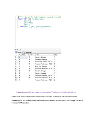 A Complex SSIS Package | DOCX