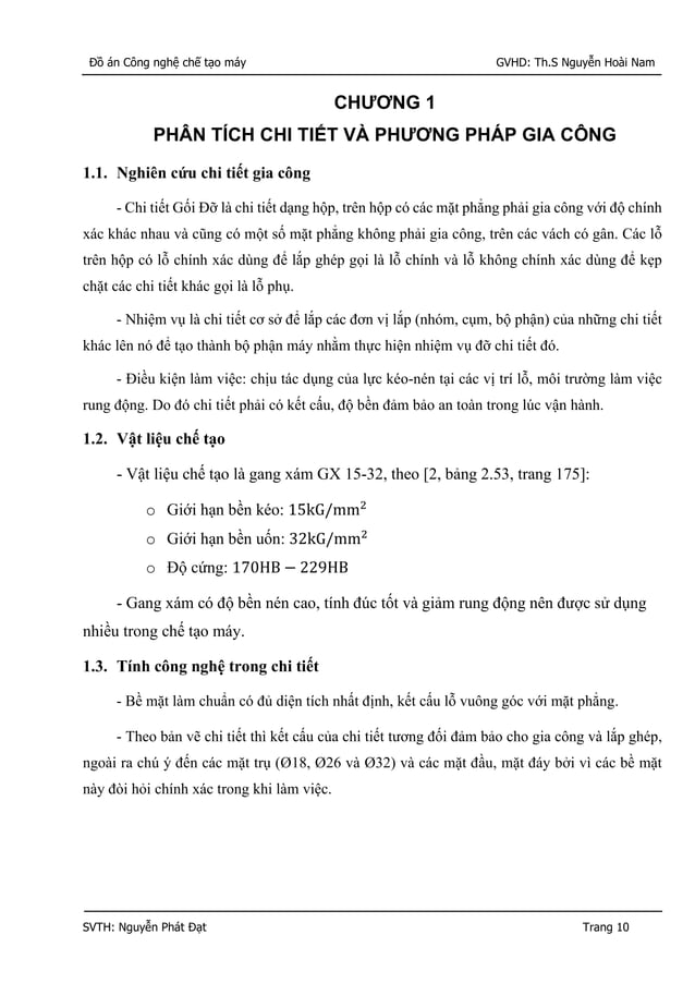 Do-an-CN-Che-tao-may_Su-Pham-Ky-Thuat-Tp.HCM_19143104-Dat | PDF