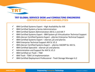 TRT GLOBAL - Company Overview | PPTX