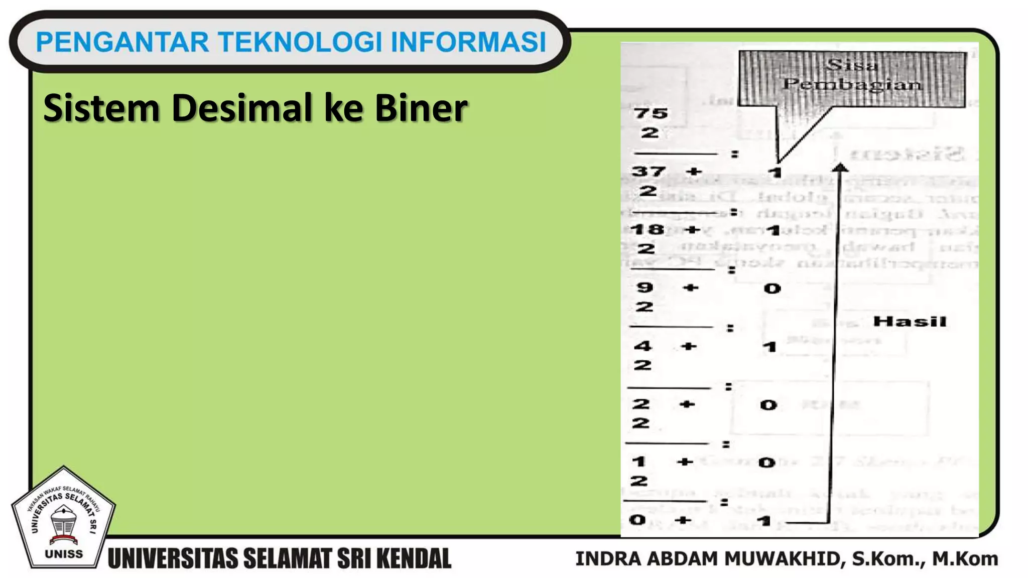 03 dasar sistem komputer | PPSX