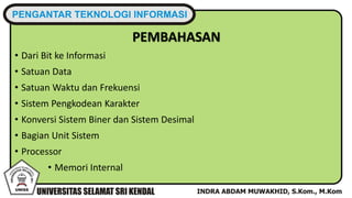 03 dasar sistem komputer | PPSX