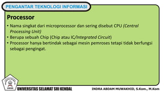 03 dasar sistem komputer | PPSX