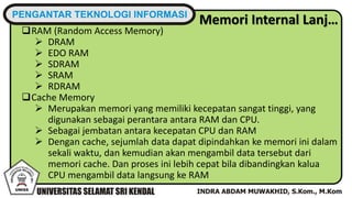 03 dasar sistem komputer | PPSX