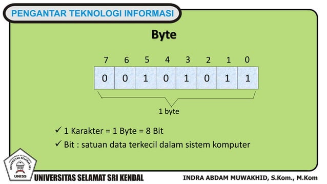 03 dasar sistem komputer | PPSX
