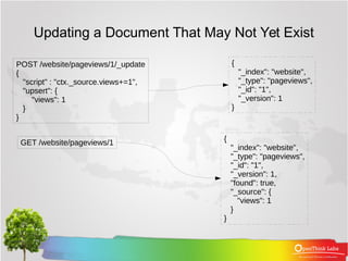 03. ElasticSearch : Data In, Data Out | PPT