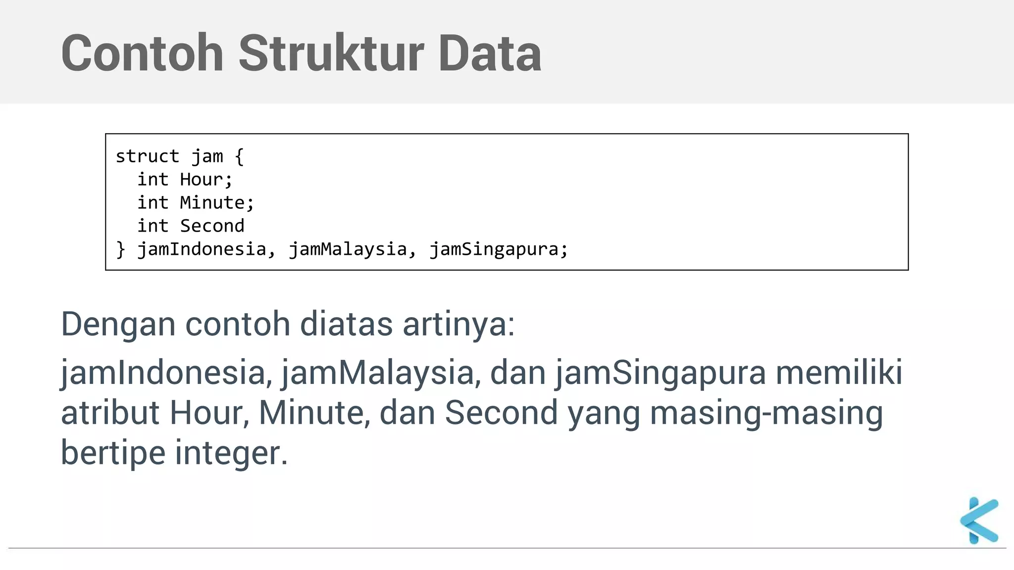 Algoritma dan Struktur Data - Struktur Data | PDF