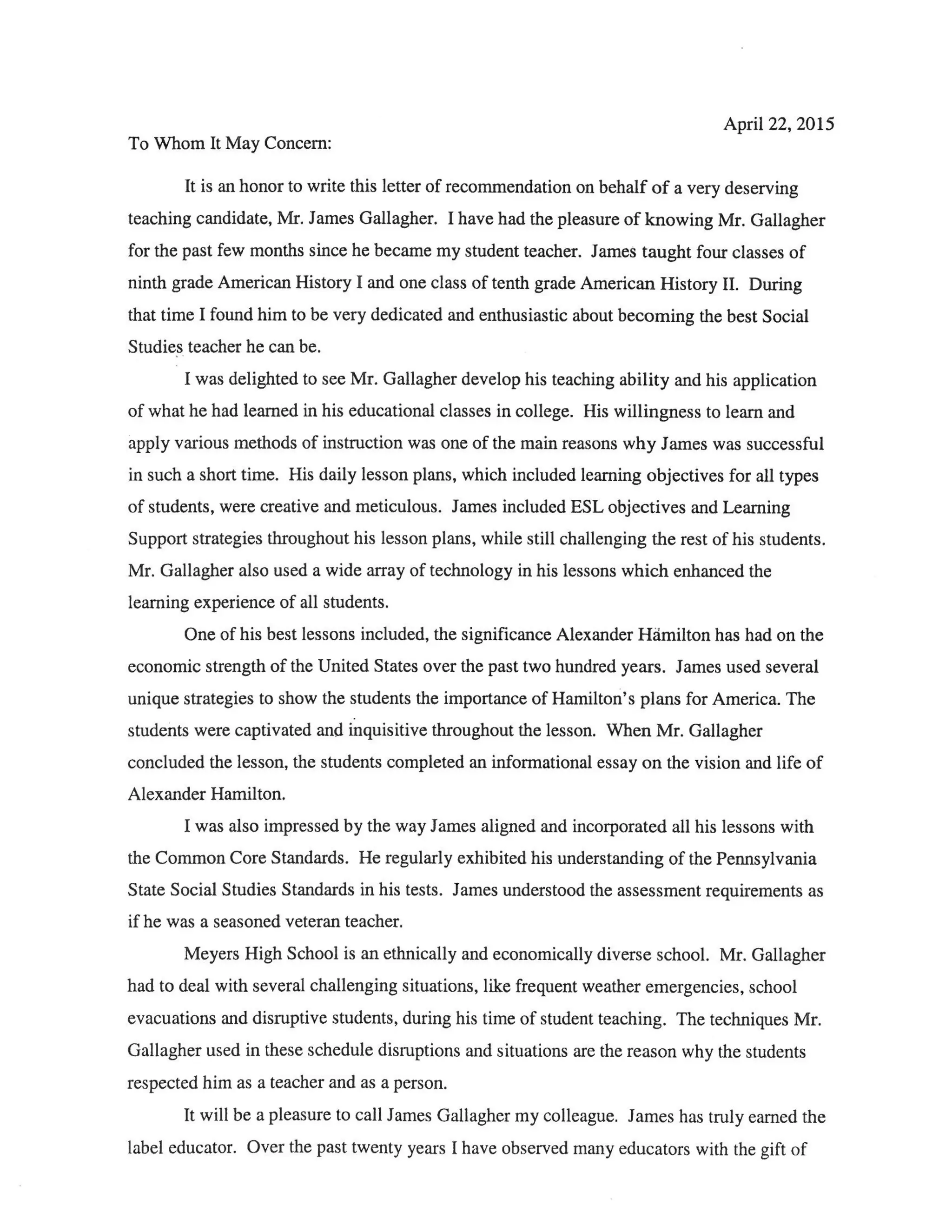 Mr Bergold Letter | PDF