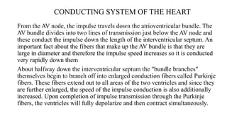 SHORT NOTE ON CONDUCTING SYSTEM OF THE HEART. | PPT