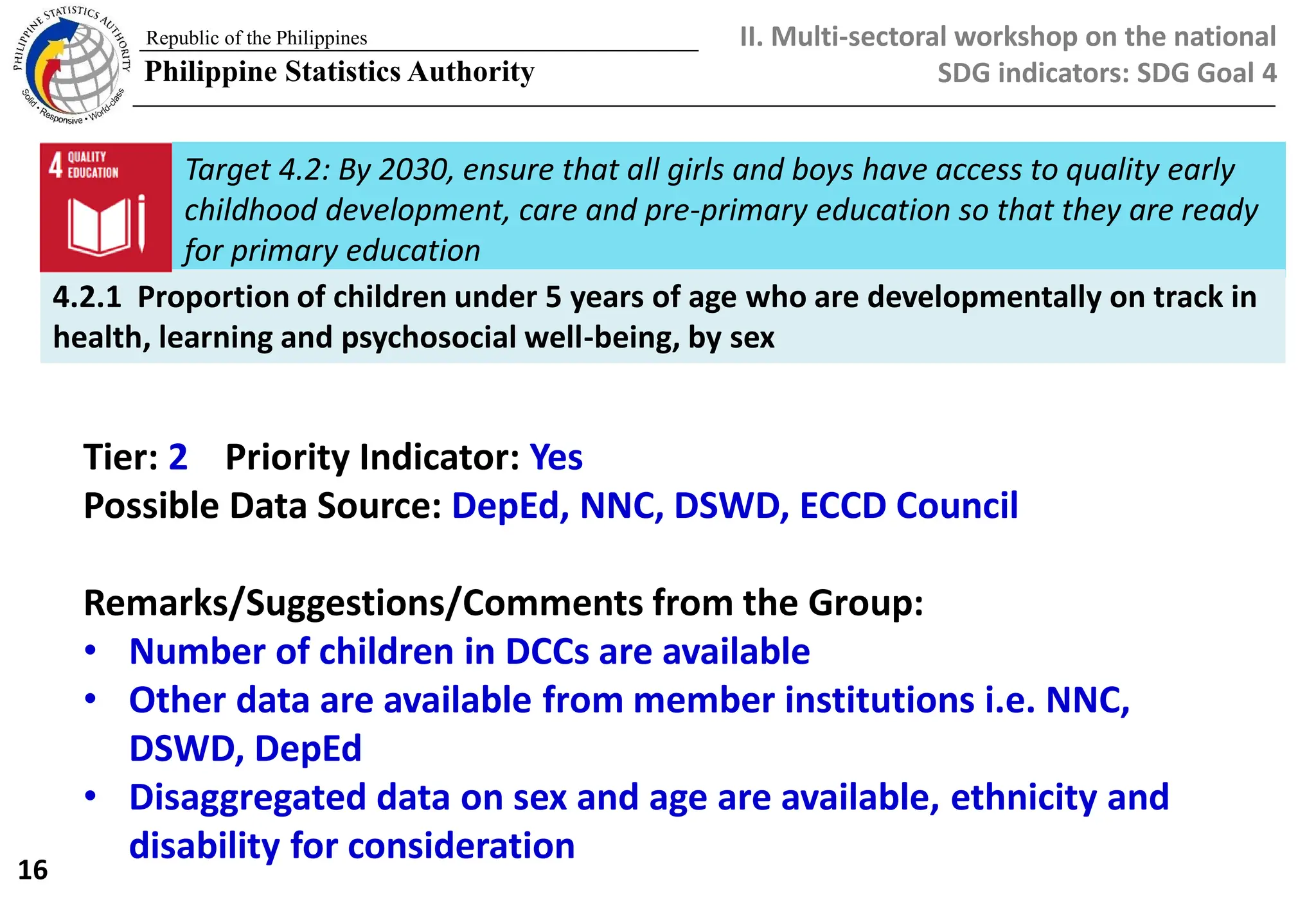 03 DepEd Planning Conference - SDG presentation with indicator ...