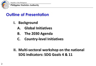 03 DepEd Planning Conference - SDG presentation with indicator ...
