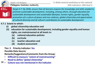 03 DepEd Planning Conference - SDG presentation with indicator ...