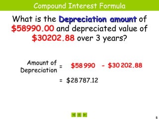 depreciation | PPT